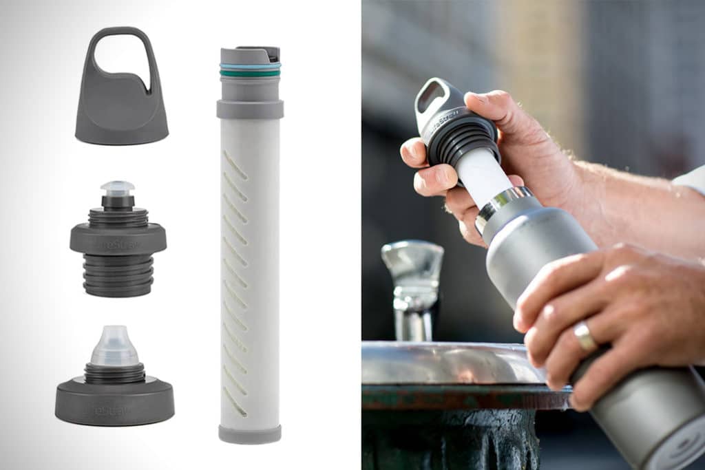 LifeStraw Universal Bottle Adapter with 2-Stage Filtration
